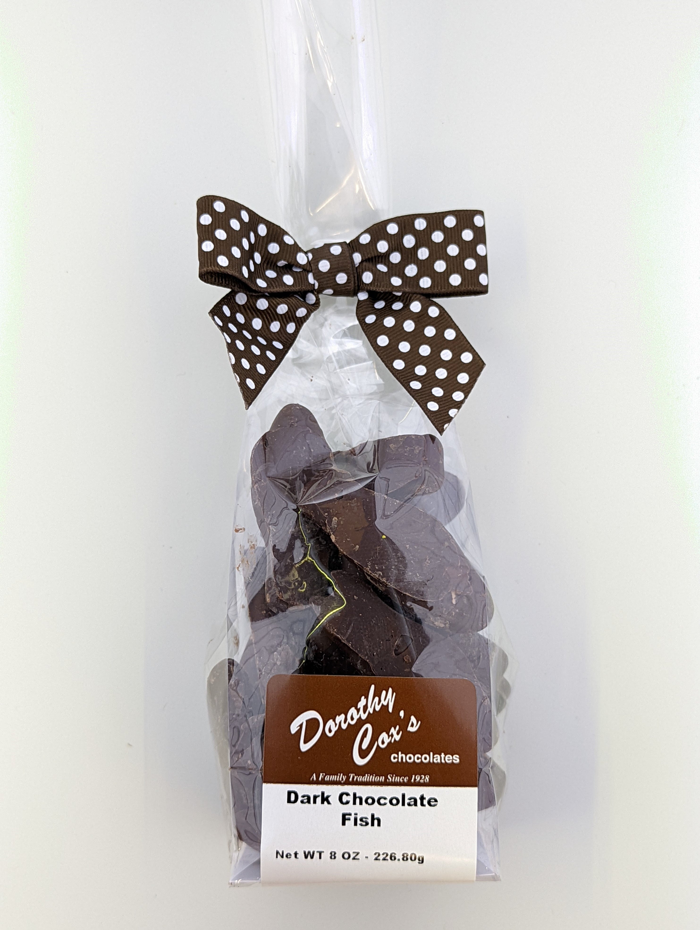 Chocolate Covered Gummy Fish | Dorothy Cox's Chocolates